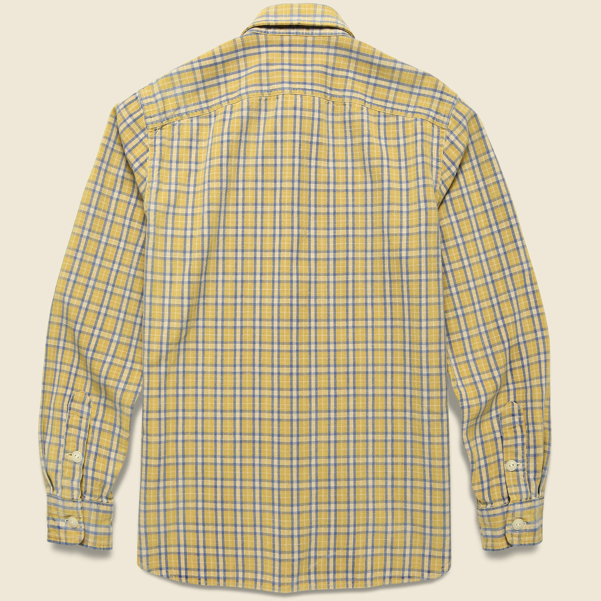 Cody Workshirt - Yellow/Indigo – STAG Provisions