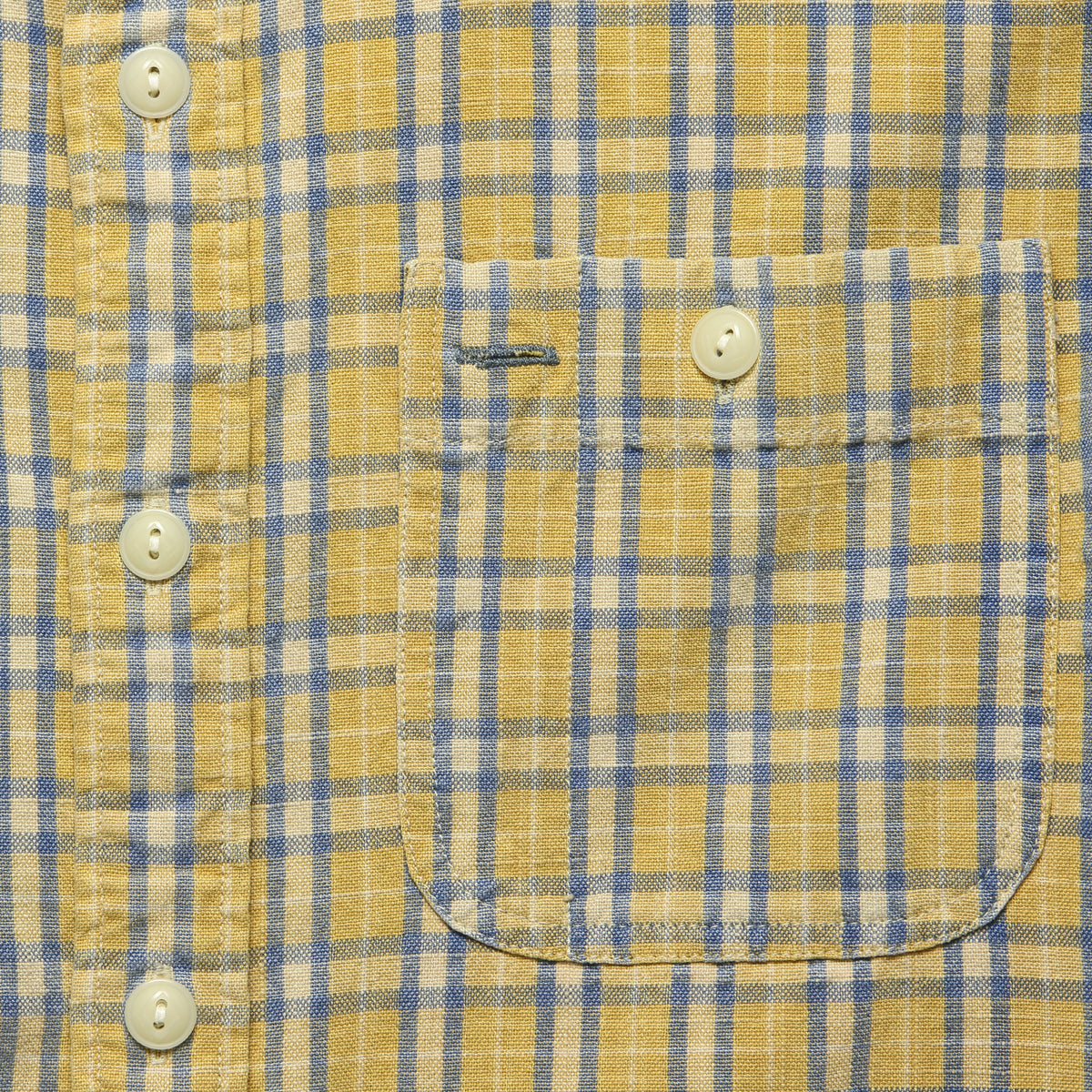 Cody Workshirt - Yellow/Indigo – STAG Provisions