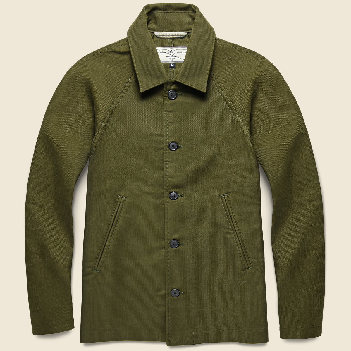 Jungle Cloth Peacoat - Olive – STAG Provisions
