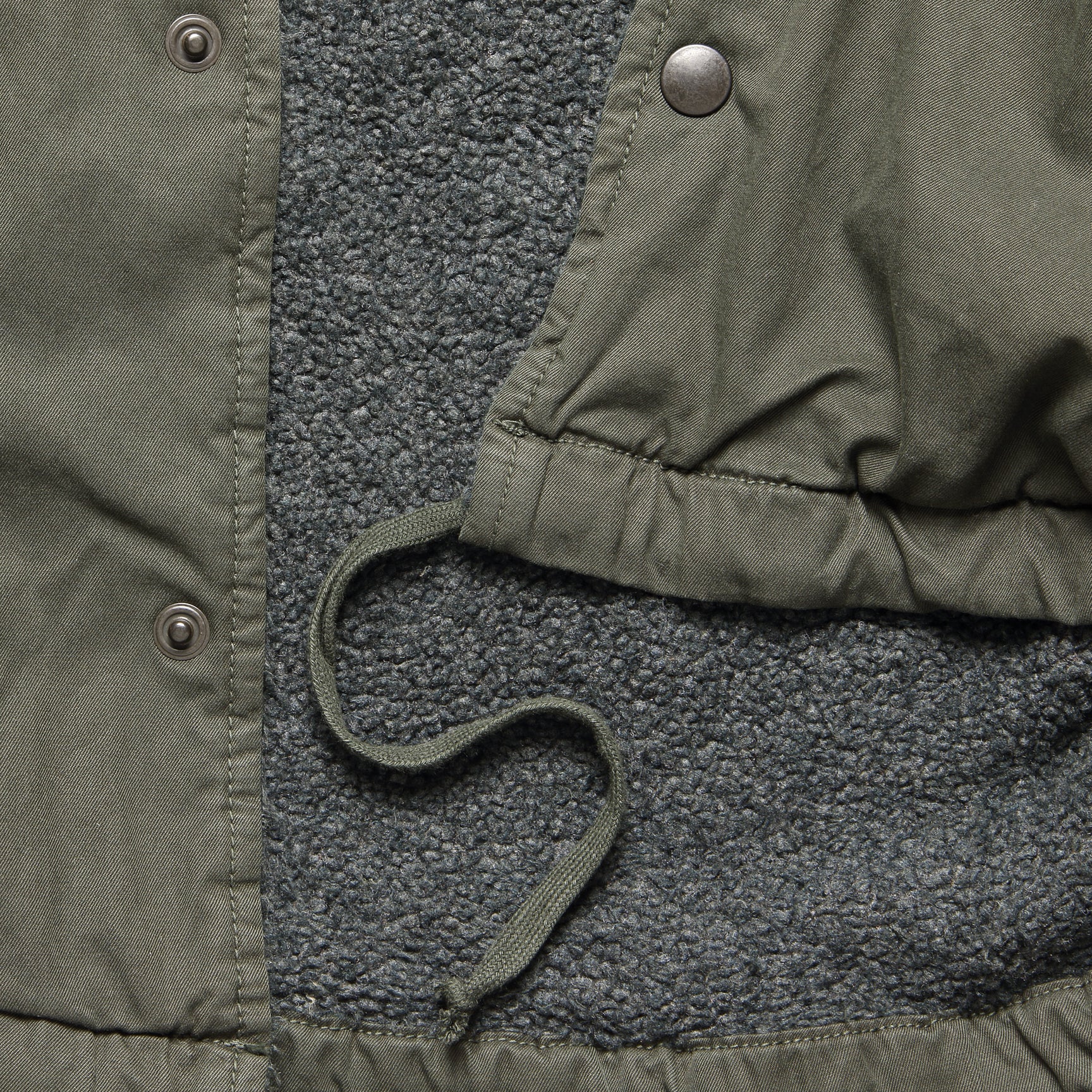 Berber Lined Warm Up Jacket - Olive – STAG Provisions