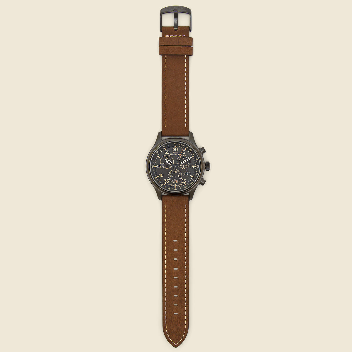 Expedition Field Chronograph Watch 43mm - Black/Brown – STAG Provisions