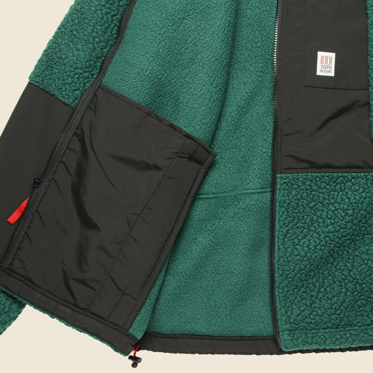 Subalpine Fleece Jacket - Black/Forest – STAG Provisions