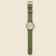 Weekender Nylon Strap Watch 38mm - Green/Cream – STAG Provisions