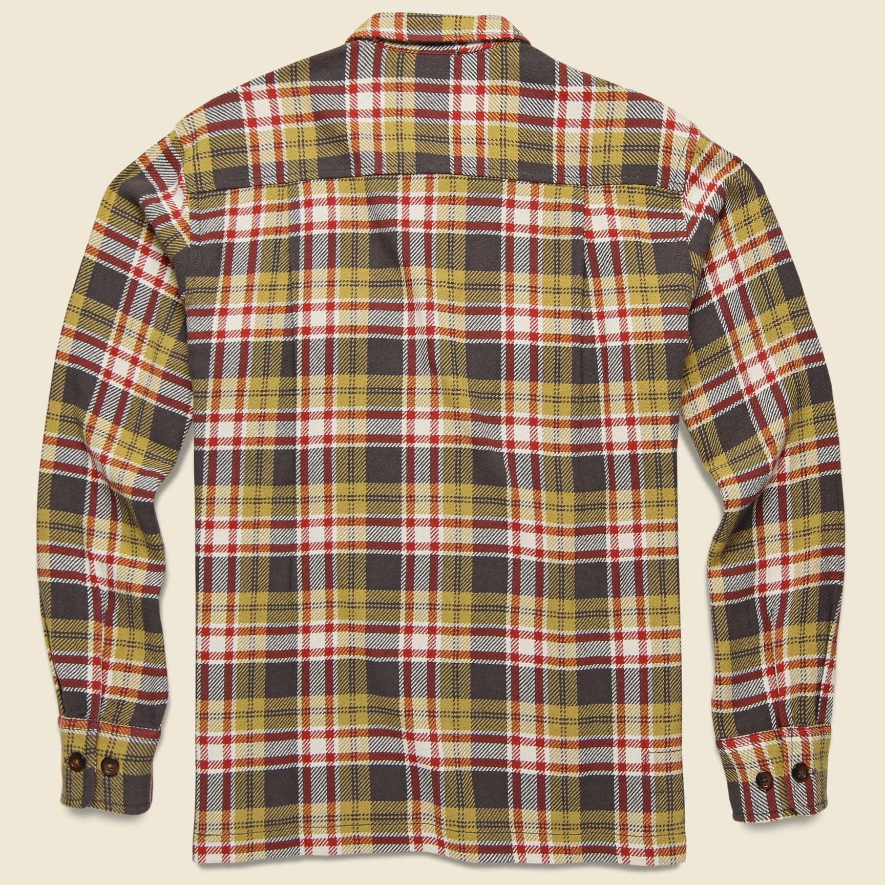 Utility Shirt - Sand/Red Check – STAG Provisions