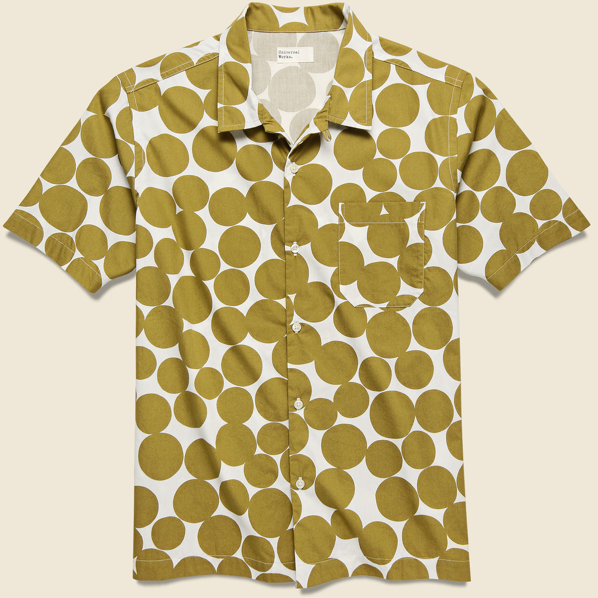 Dot Print Road Shirt - Gold – STAG Provisions