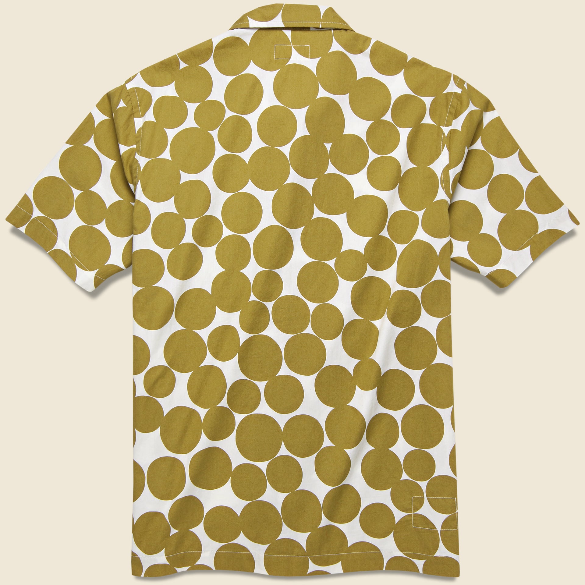 Dot Print Road Shirt - Gold – STAG Provisions