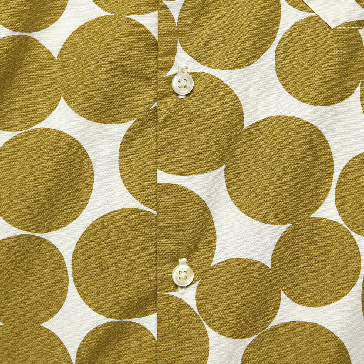 Dot Print Road Shirt - Gold – STAG Provisions